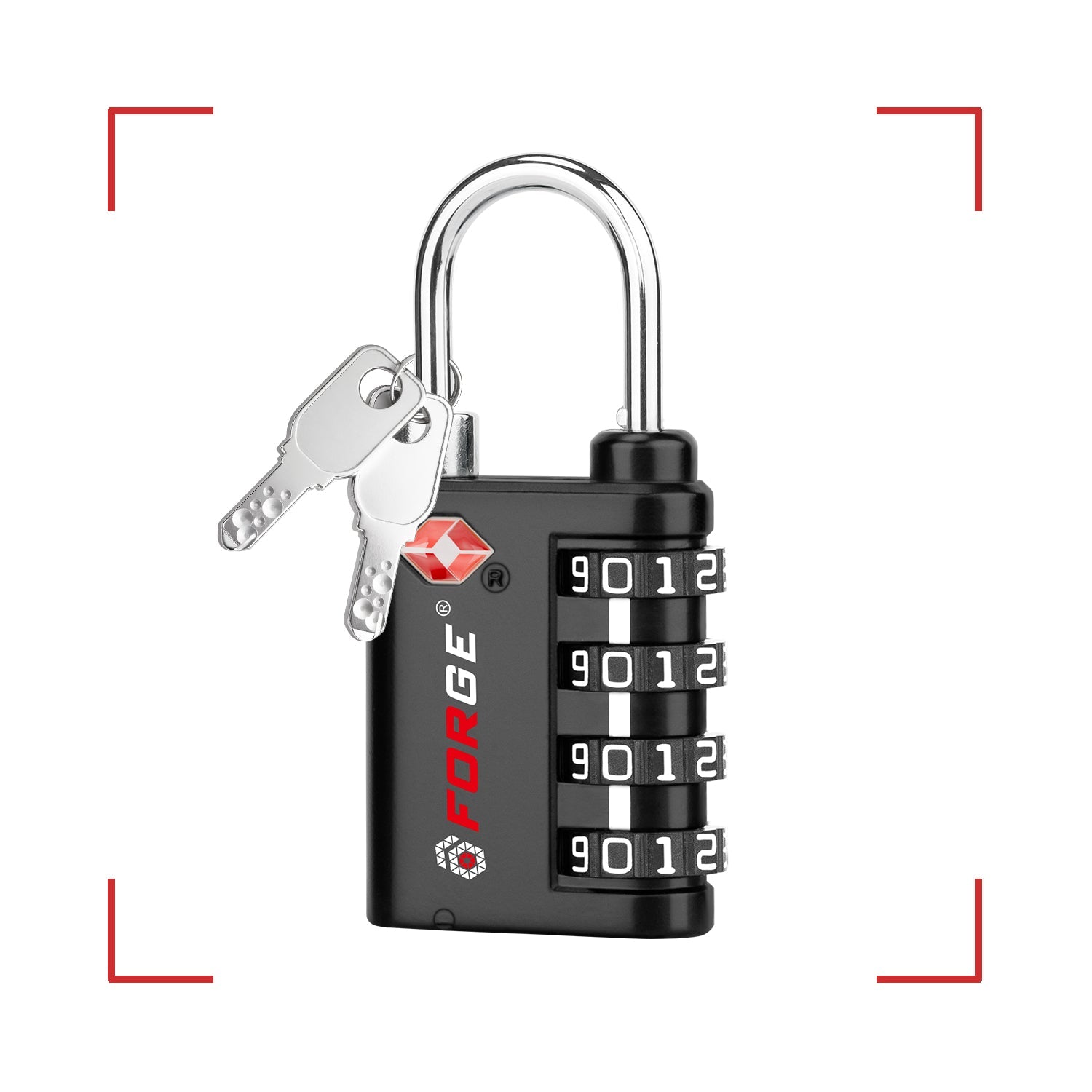TSA Approved Dimple Key Locks | Secure Luggage & Travel – Forge Life LLC
