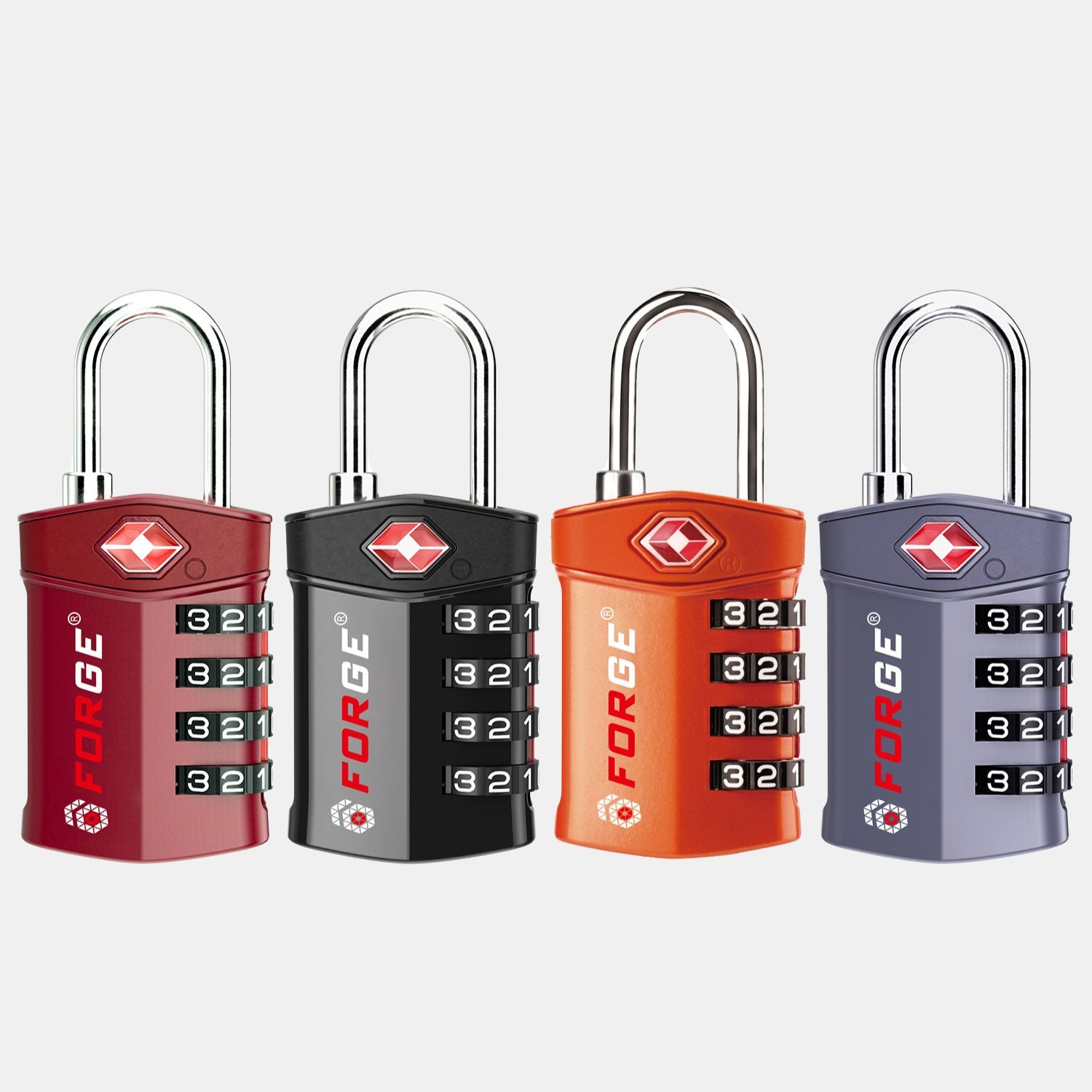 Candados de combinación de 4 dígitos aprobados por la TSA para equipaj ...